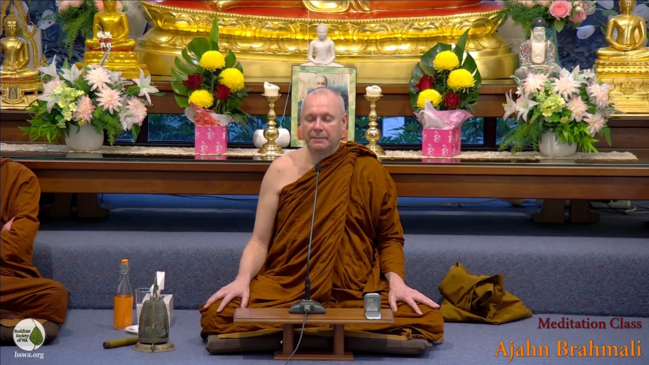 Guided Meditation | Ajahn Brahmali | 5 May 2018 - YouTube