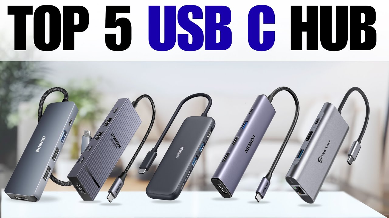 The 5 Best USB C Hubs in (For Every Budget!) - YouTube