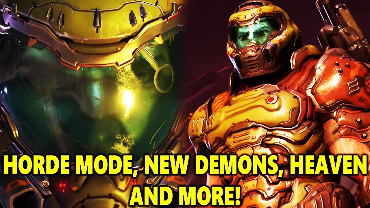 NEW Doom Eternal DLC Info Drop! Horde Mode, New Demons And More! - YouTube