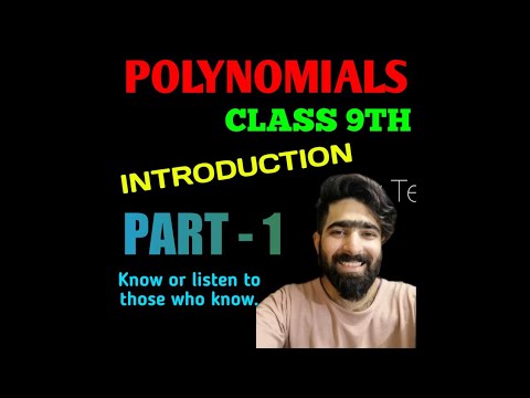 POLYNOMIALS | CLASS 9TH | BASIC CONCEPTS FROM BOTTOM TO TOP | PART - 1 ...