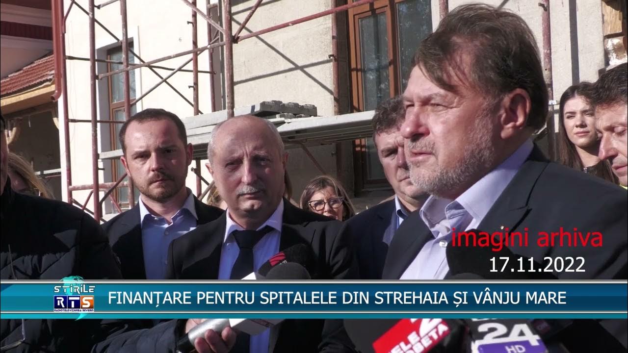 FINANȚARE PENTRU SPITALELE DIN STREHAIA ȘI VÂNJU MARE - YouTube
