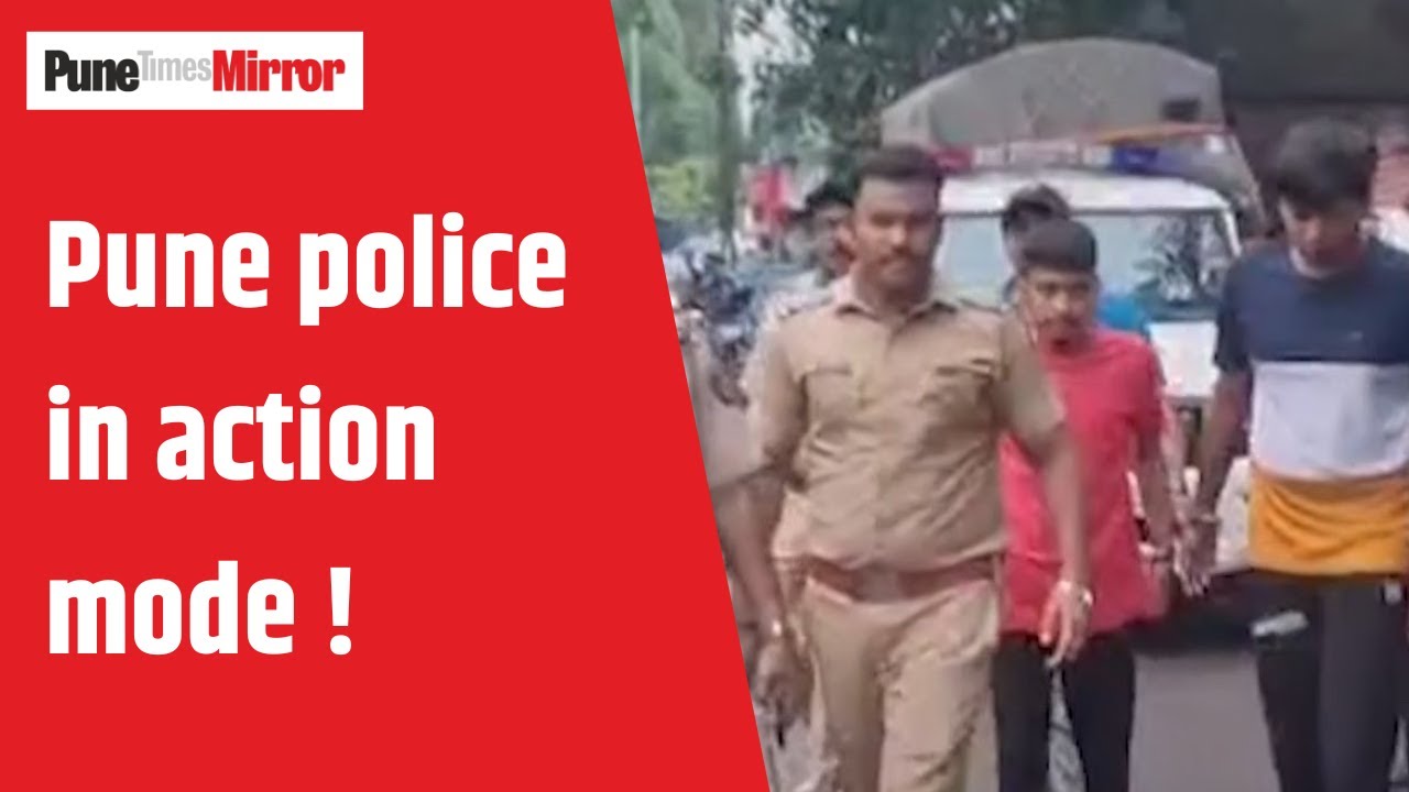Pune Police : Pune police in action mode ! | Pune Mirror - YouTube