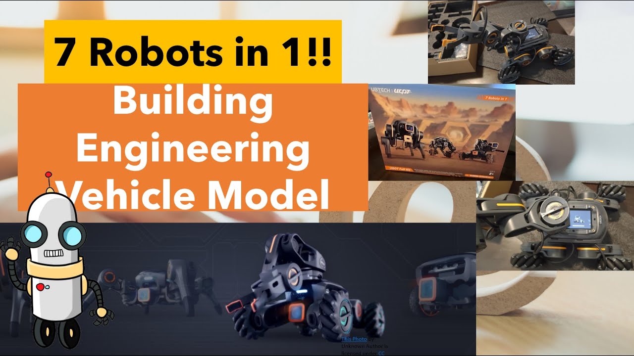 Ugot Robot - Full Build - Engineering Vehicle Model - YouTube