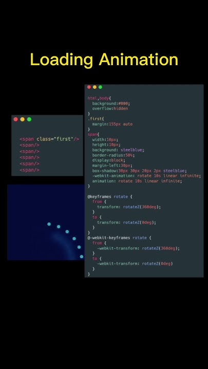 Loading Animation Css Coding Programming Html Codinglife Developer Animation Shorts
