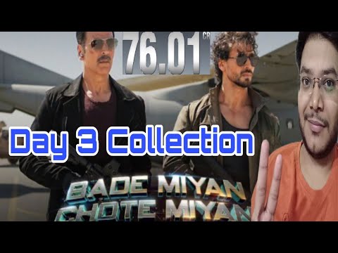 BADE MIYAN CHOTE MIYAN DAY 3 COLLECTION | BMCM DAY 3 COLLECTION | BMCM ...