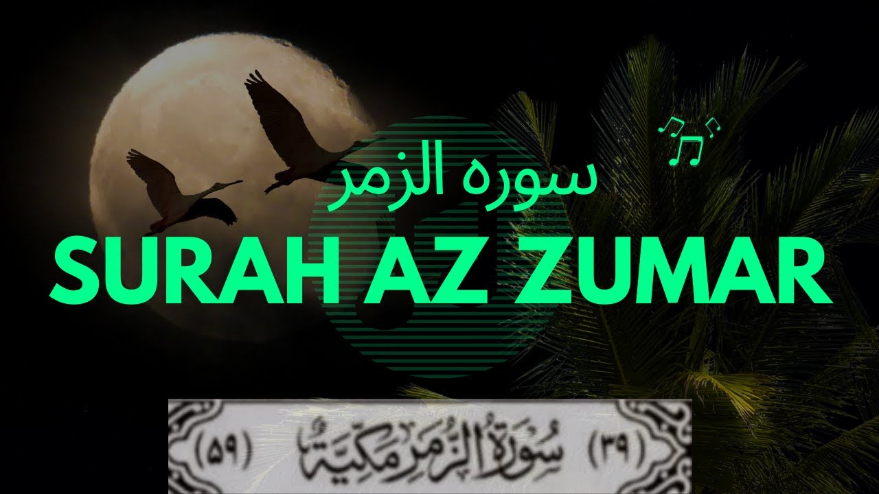 SURAH AZ ZUMAR سورة الزمر most beautiful quran recitation