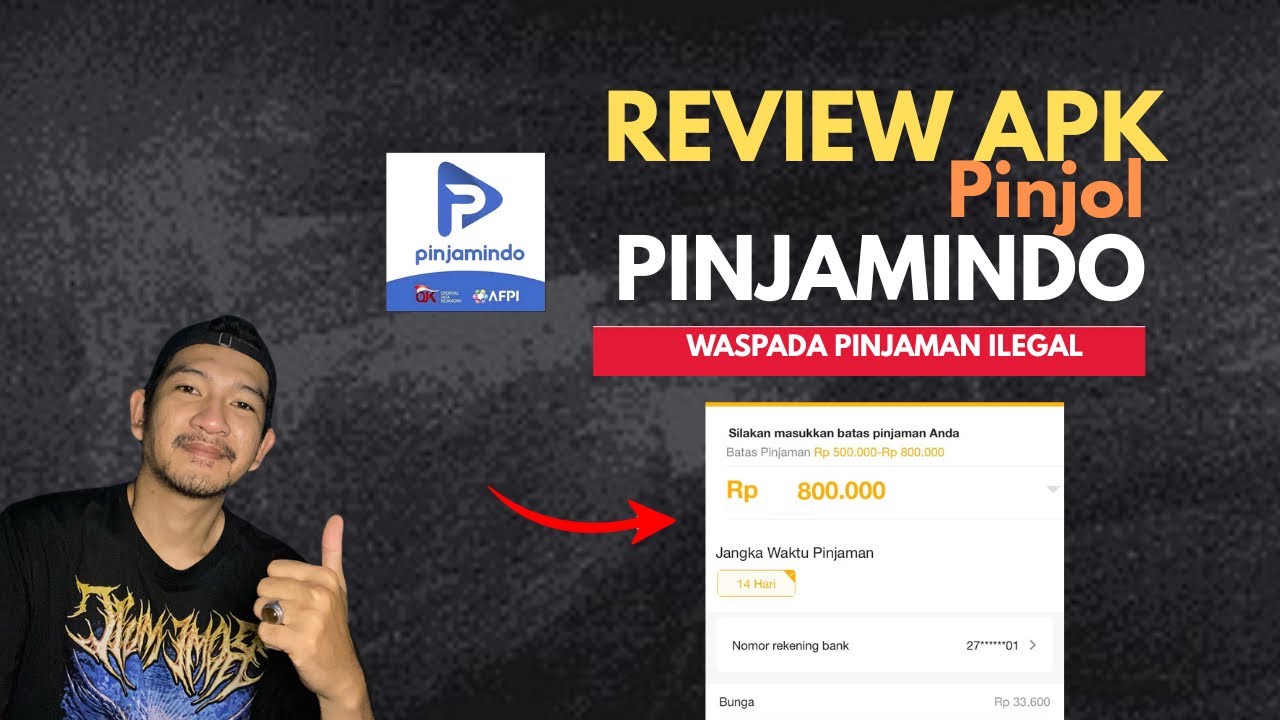 REVIEW APK PINJAMINDO ‼️ PINJOL ILEGAL WAJIB DI GALBAY 2025 - YouTube