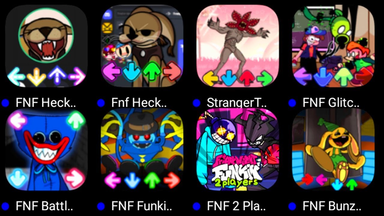 FNF Hecker Mod,Hecker Song,FNF Stranger Things Mod Hysteria,FNF Glitch ...