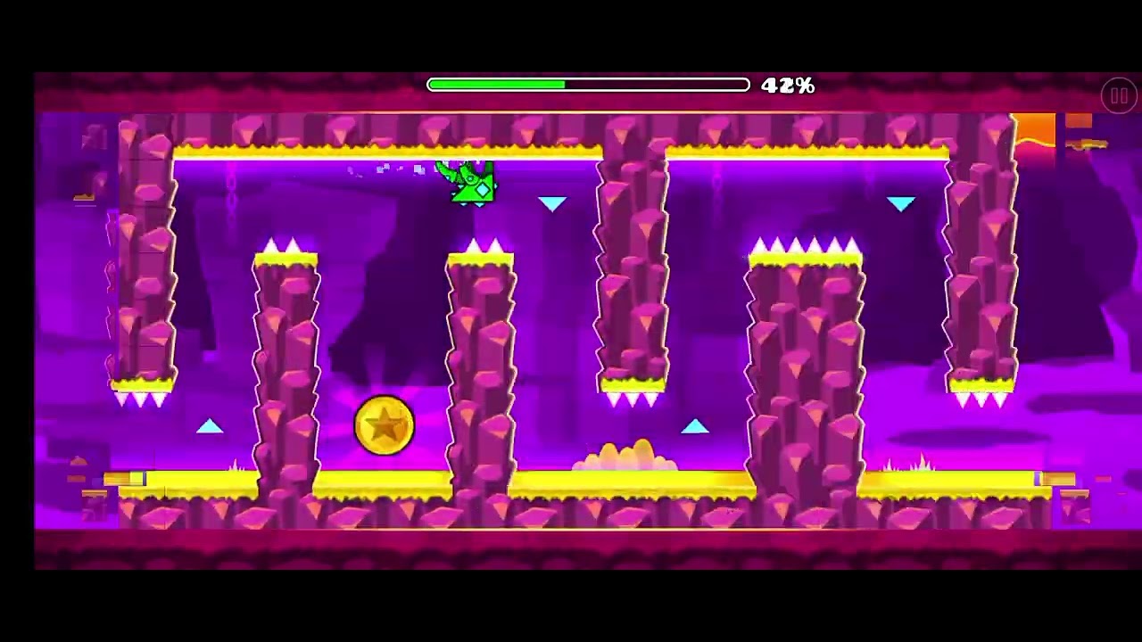 fingerdash || complete level Geometry dash - YouTube