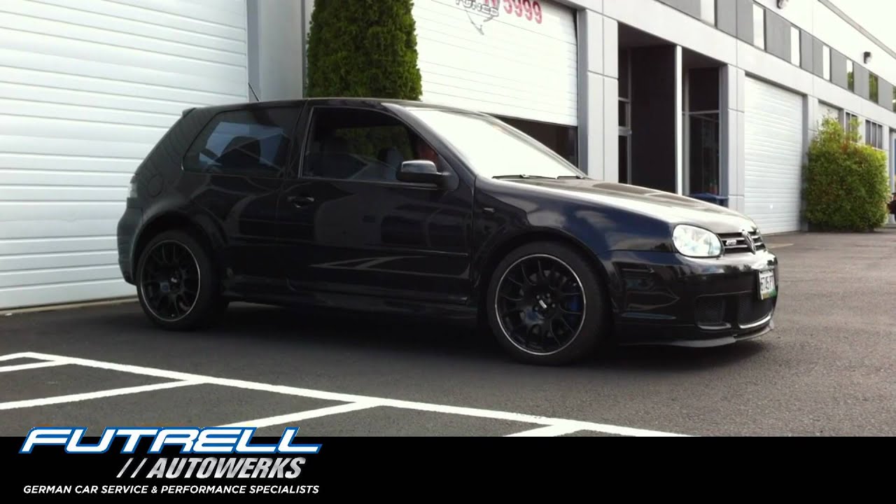2004 VW R32 On Air Ride Suspension - YouTube