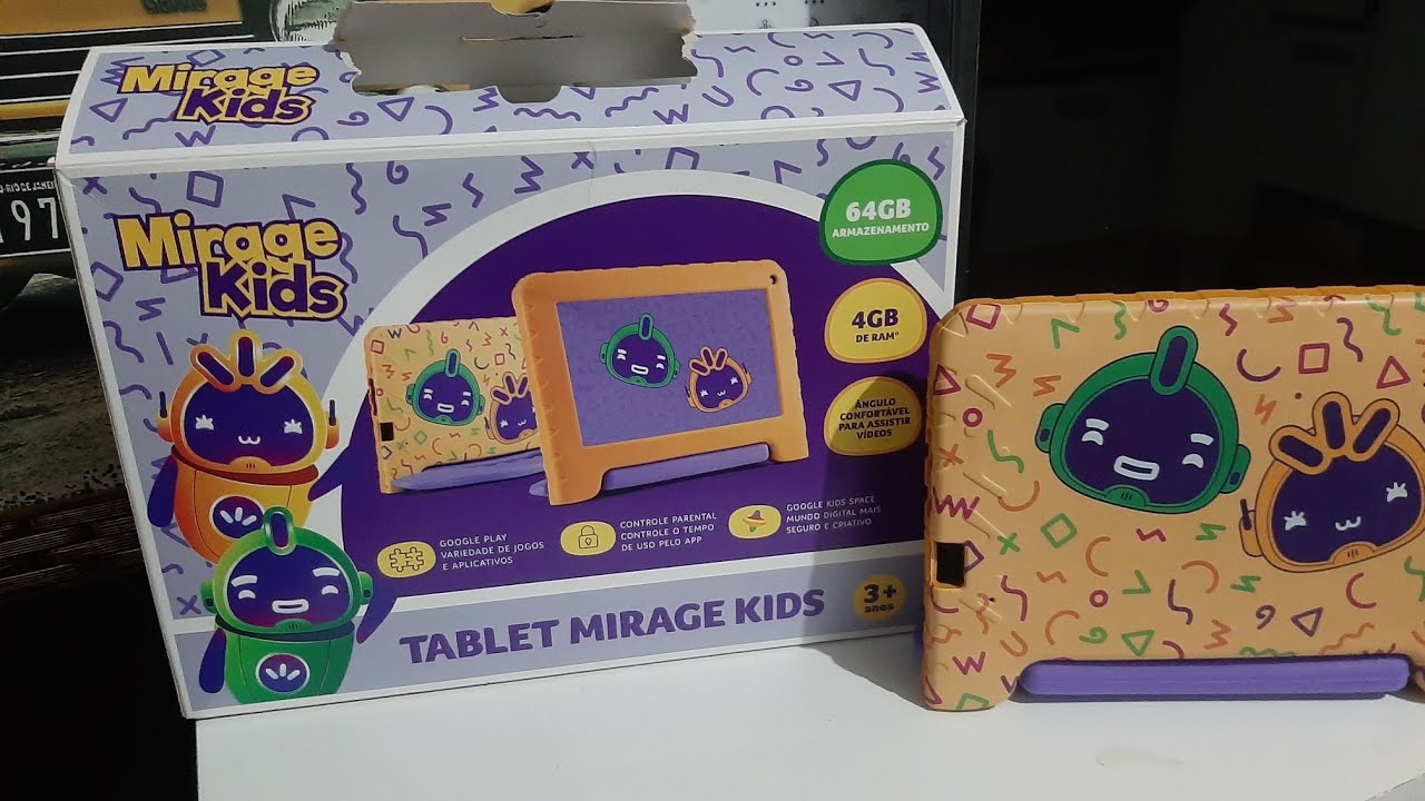 Tablet infantil Mirage 47T 7 pol /Tablet Mirage Kids /Tablet infantil ...