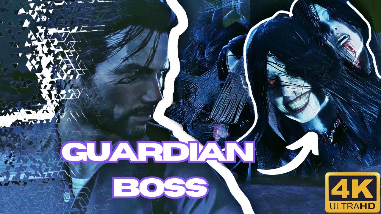 The Terrifying Guardian Boss Fight in The Evil Within 2 (4k 120fps ...