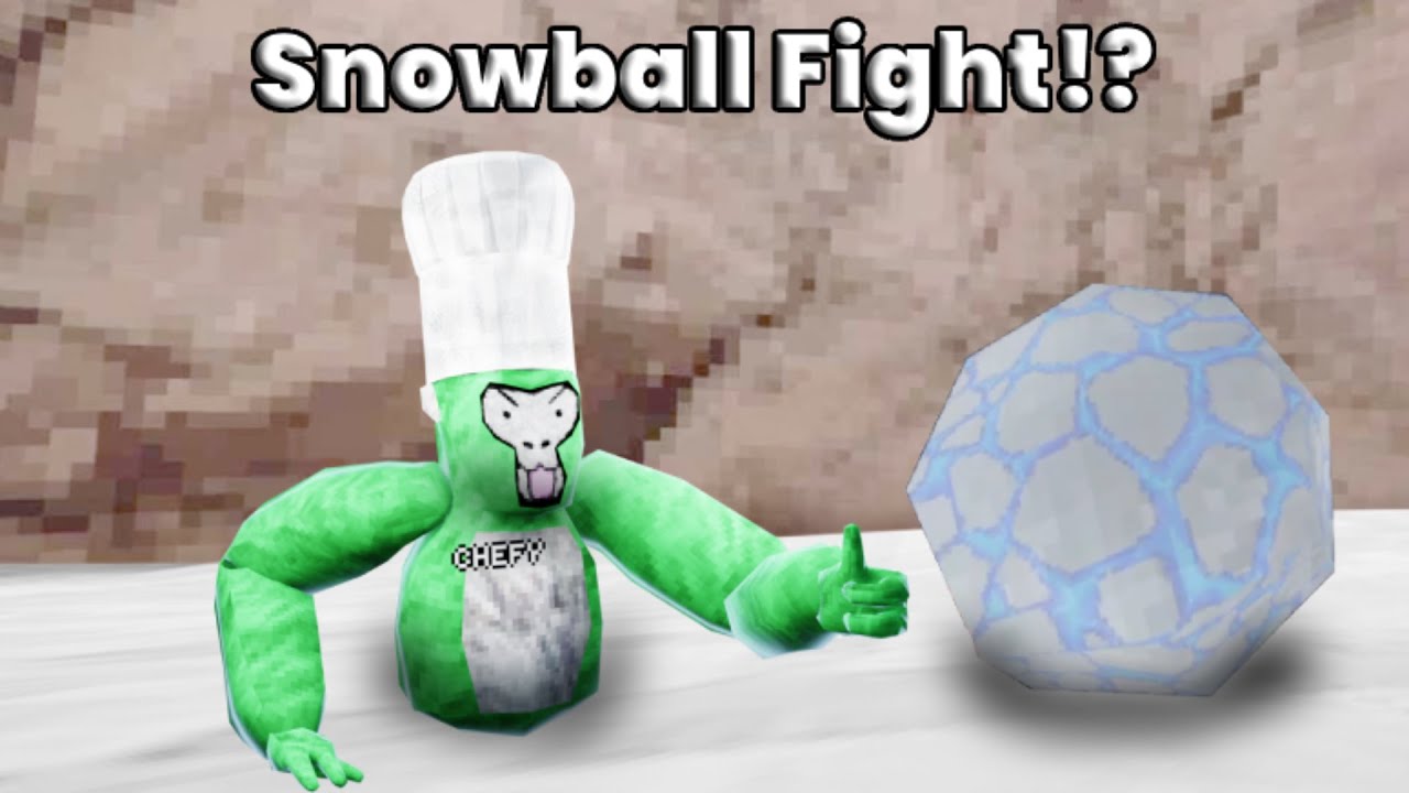They Added Snowball Fights to Gorilla Tag!? - YouTube