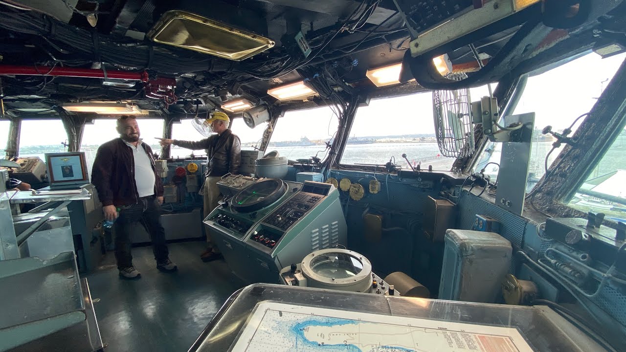 USS Midway Admiral’s Area Tour - YouTube