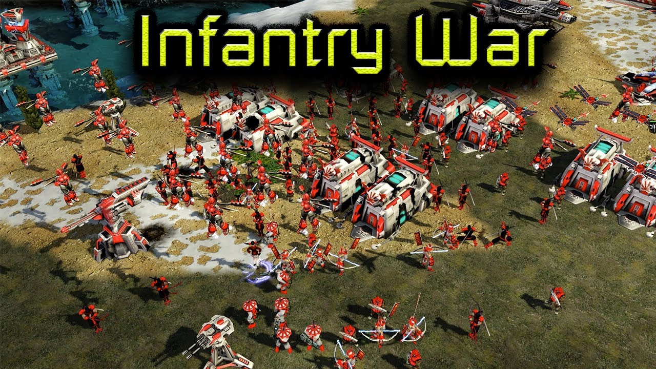 Infantry War - Red Alert 3 | Empire of the Rising Sun | - YouTube