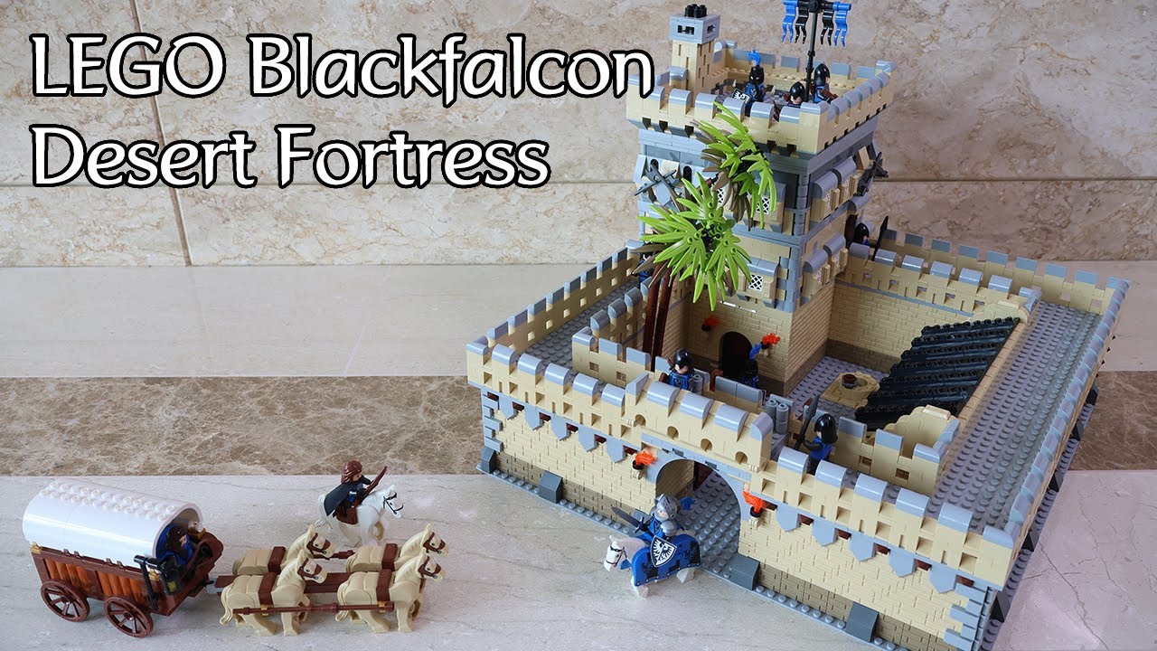 Blackfalcon Desert Fortress for IDEAS - YouTube