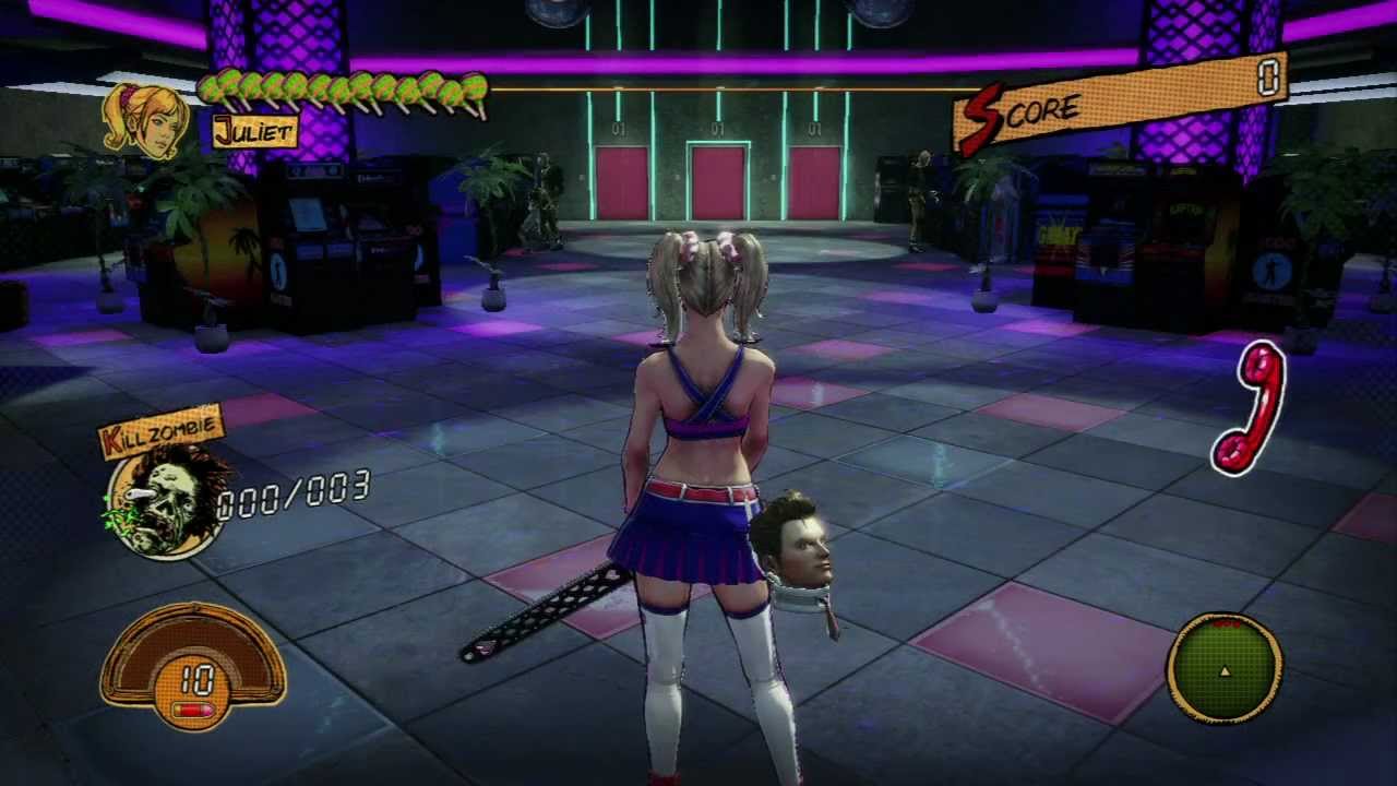 Lollipop Chainsaw (PS3) - Stage 4, pt. 2 (2012-06-22) (A, 115600) - YouTube
