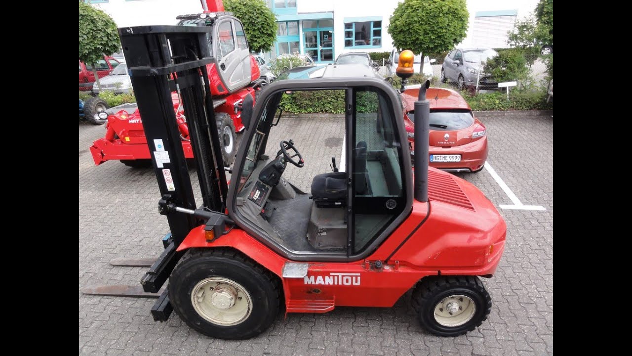 Manitou Stapler MSI 40 Hub3700 kaufen oder mieten bei Frankfurt - YouTube