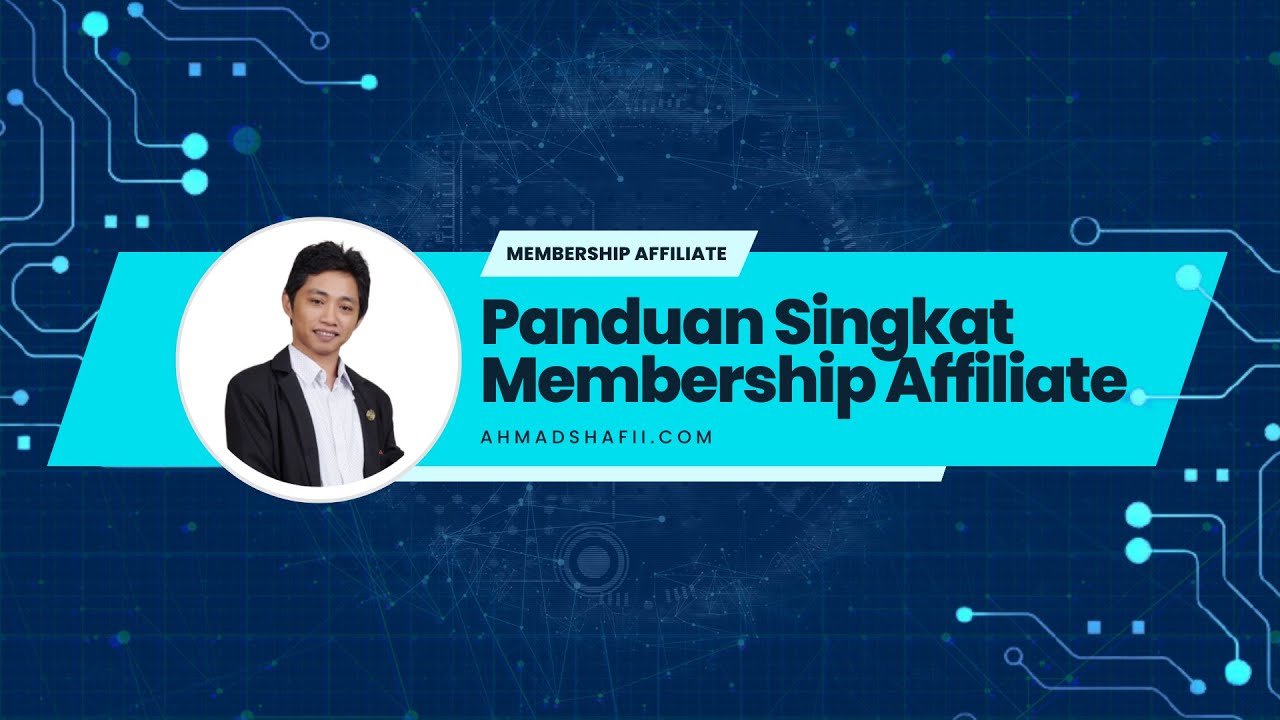 2 Setting Website Membership Affiliate - YouTube