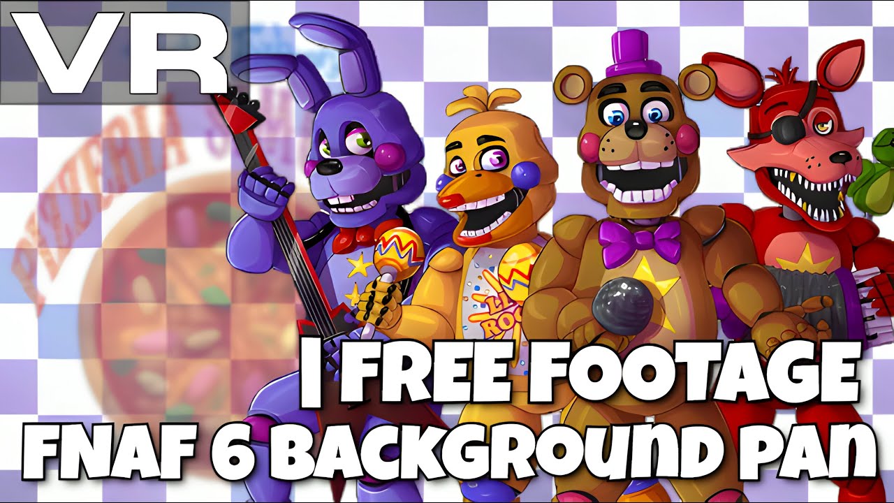 FNAF 6 - Pizzeria Simulator Background Pan - YouTube