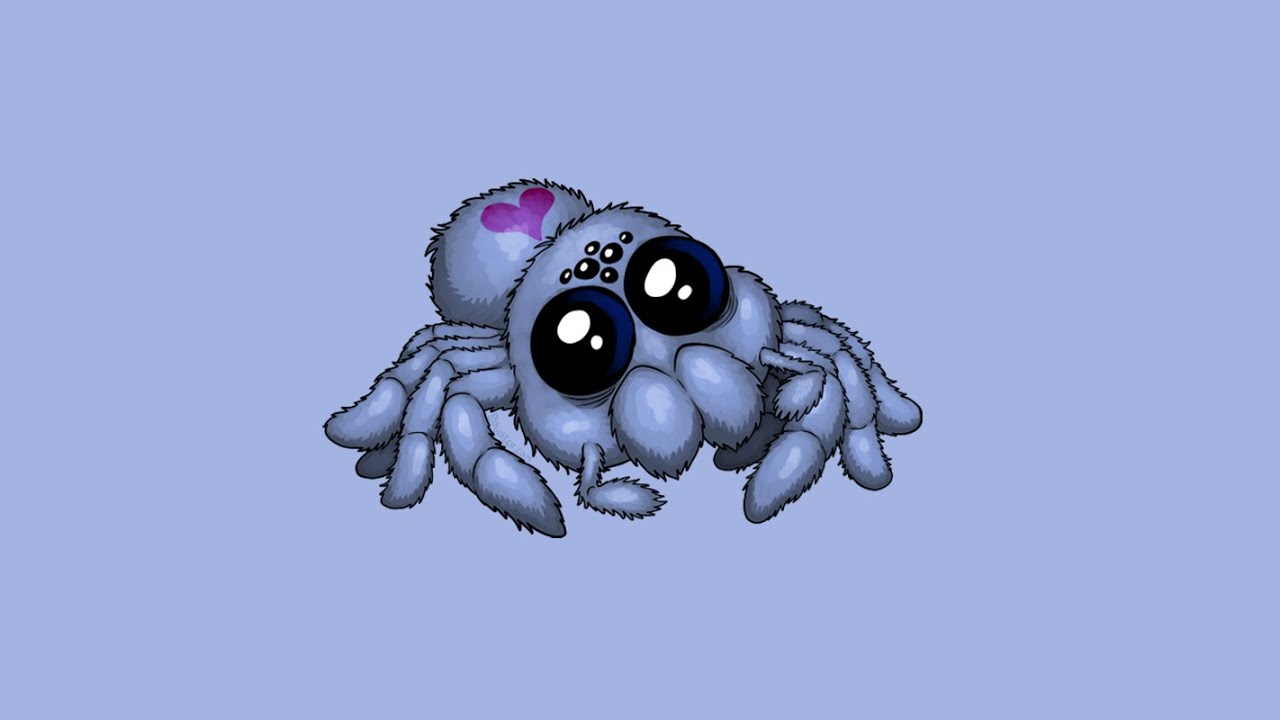 How to Draw a cute spider - YouTube