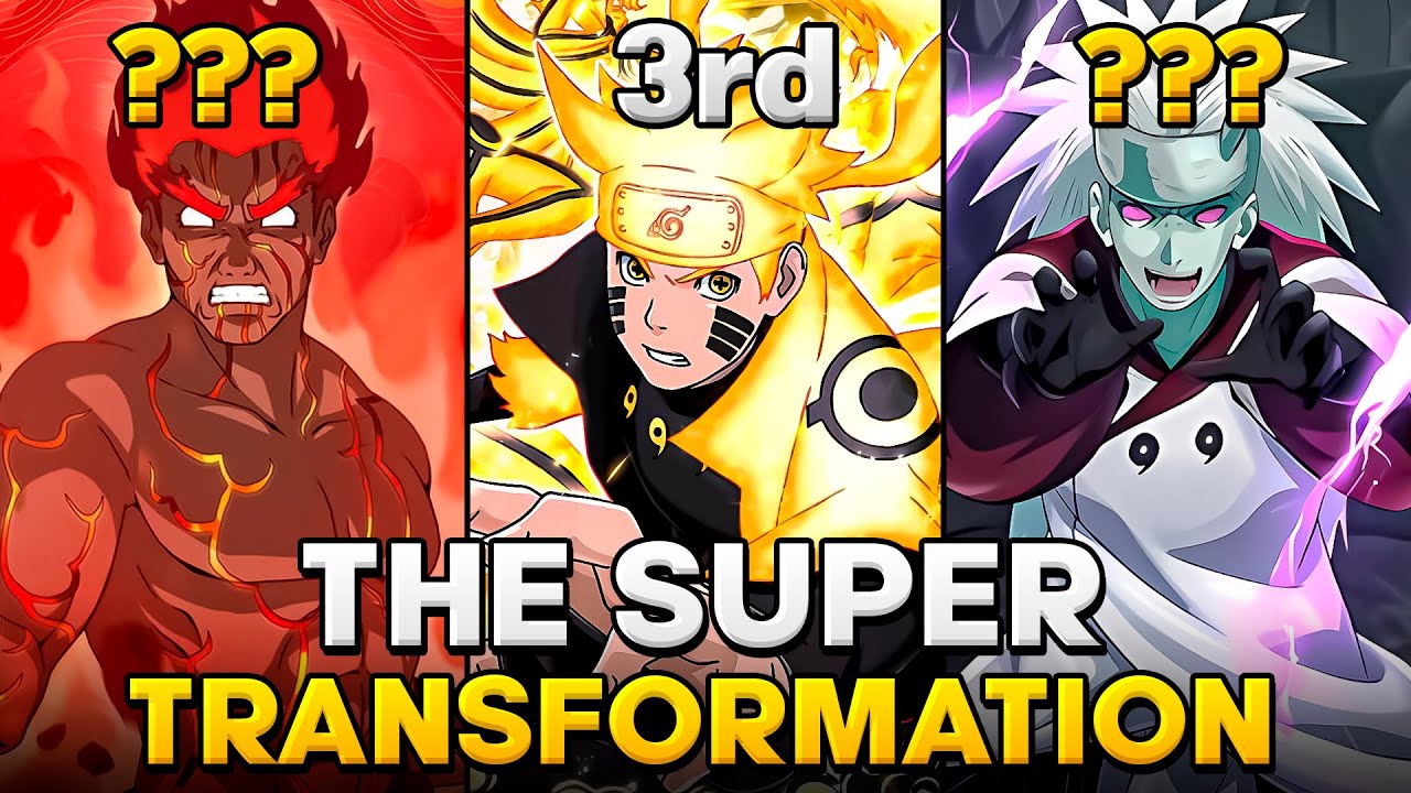 RANKING | THE MOST POWERFUL TRANSFORMATIONS IN NARUTO - YouTube