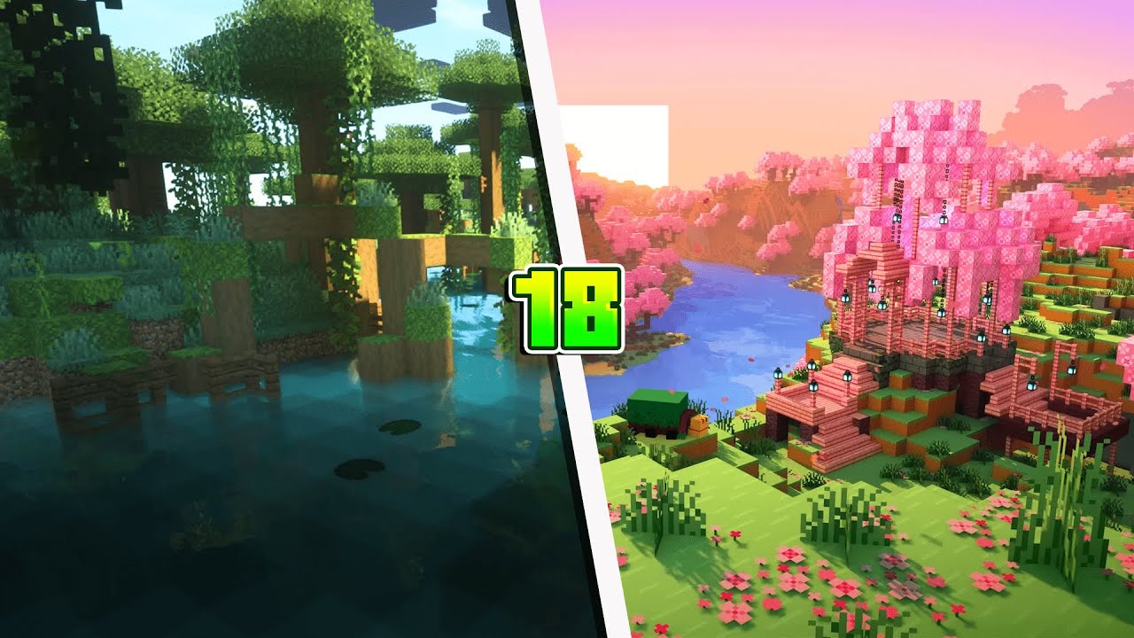 Exploration, Adventure and new Biomes - PART 18 - MINECRAFT - YouTube
