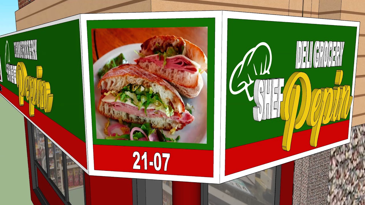 Deli Grocery shef pepin sign - YouTube