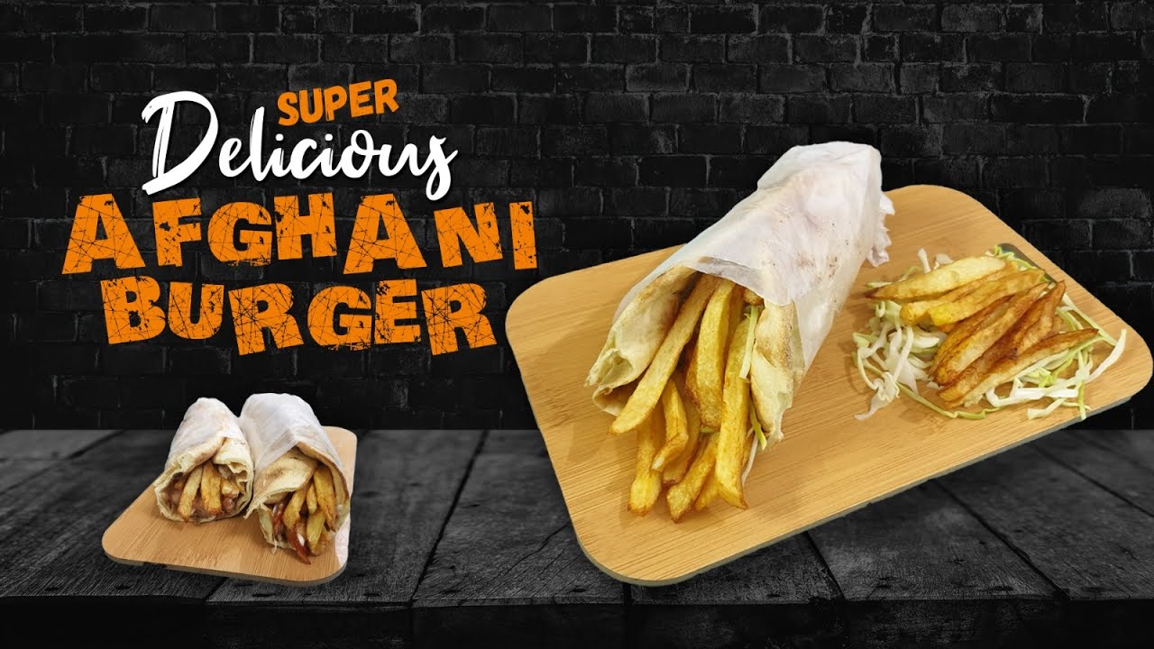 Afghani chicken burger| street food recipe by WECOOK - YouTube