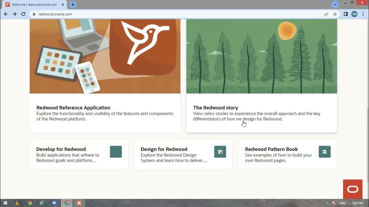 Oracle VBCS : Redwood Template | Introduction To Redwood Template - YouTube