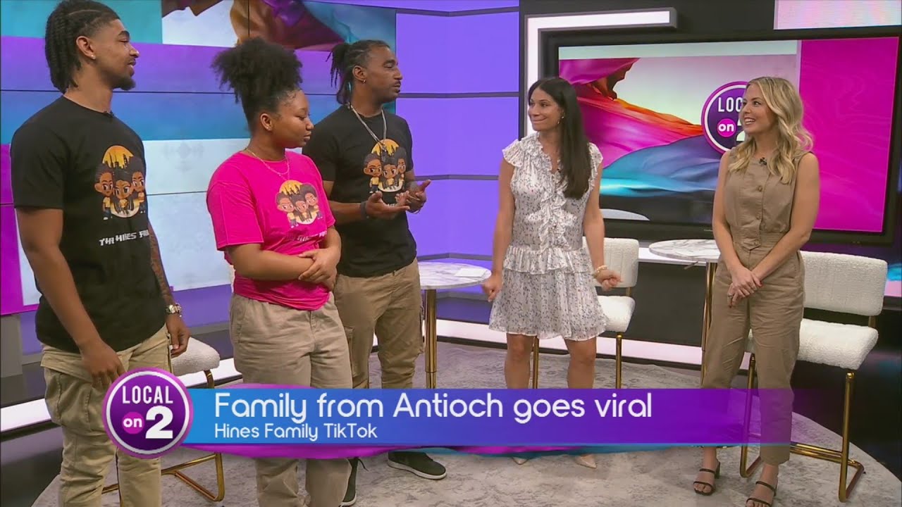 The Hines Family teaches TikTok trends - YouTube