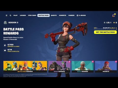 Fortnite C5S3 - WRECKED | Battle Pass Showcase - YouTube