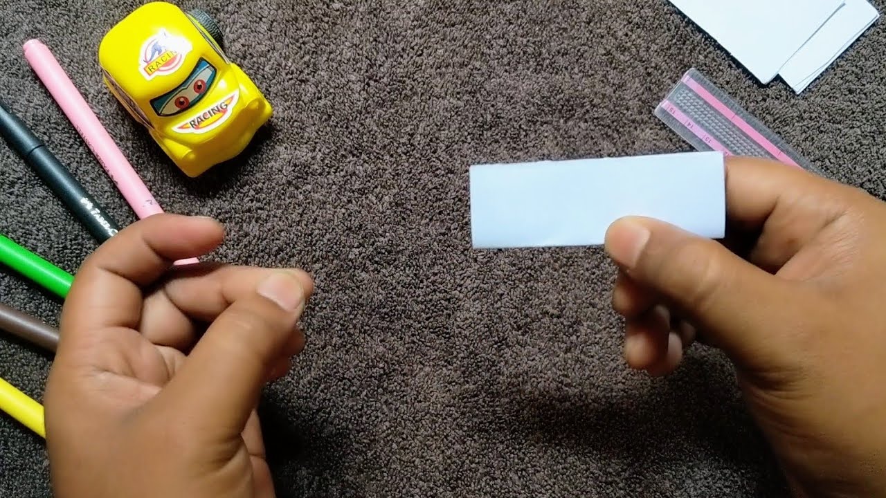 How To Make W Letters With Paper | Learn Letters With Paper Craft ...