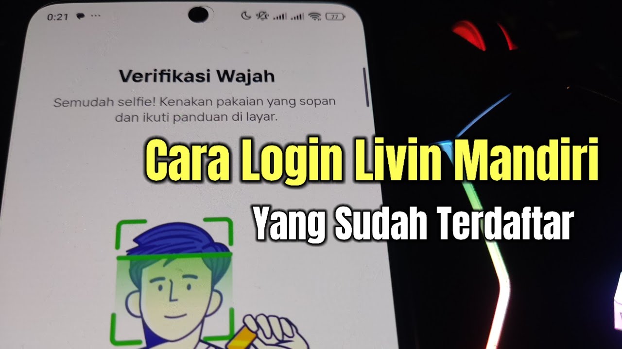 Cara Login Livin Mandiri Yang Sudah Terdaftar ( Terbaru ) - YouTube