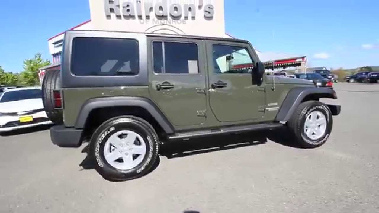 2015 Jeep Wrangler Unlimited Sport | Tank Clearcoat | FL641729 ...