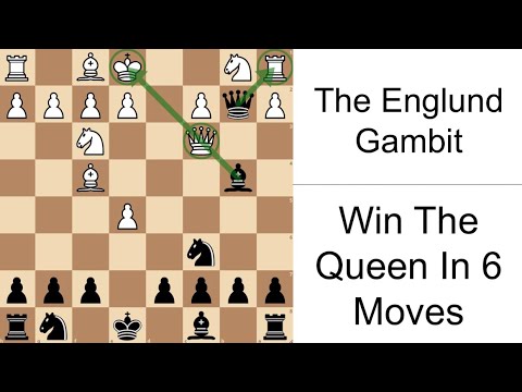 How To Win In 6 MOVES!? The Englund Gambit - YouTube