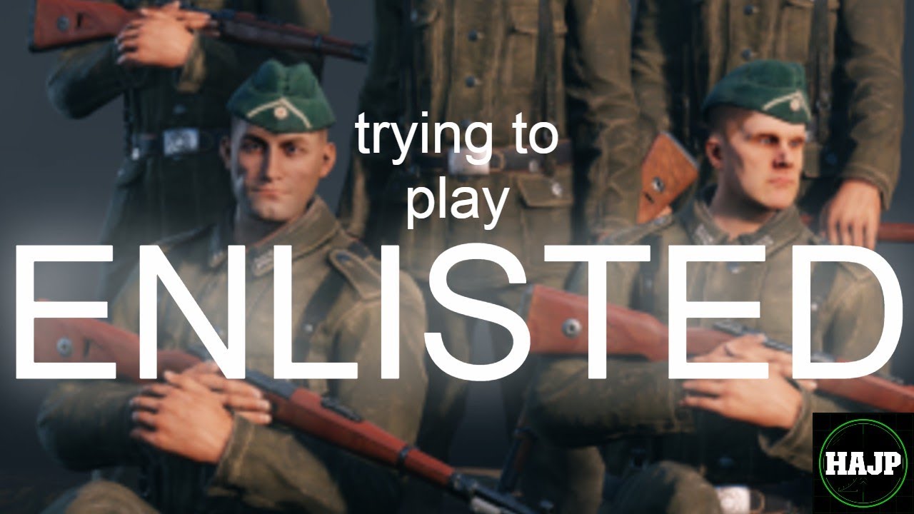 Trying a game called Enlisted - YouTube