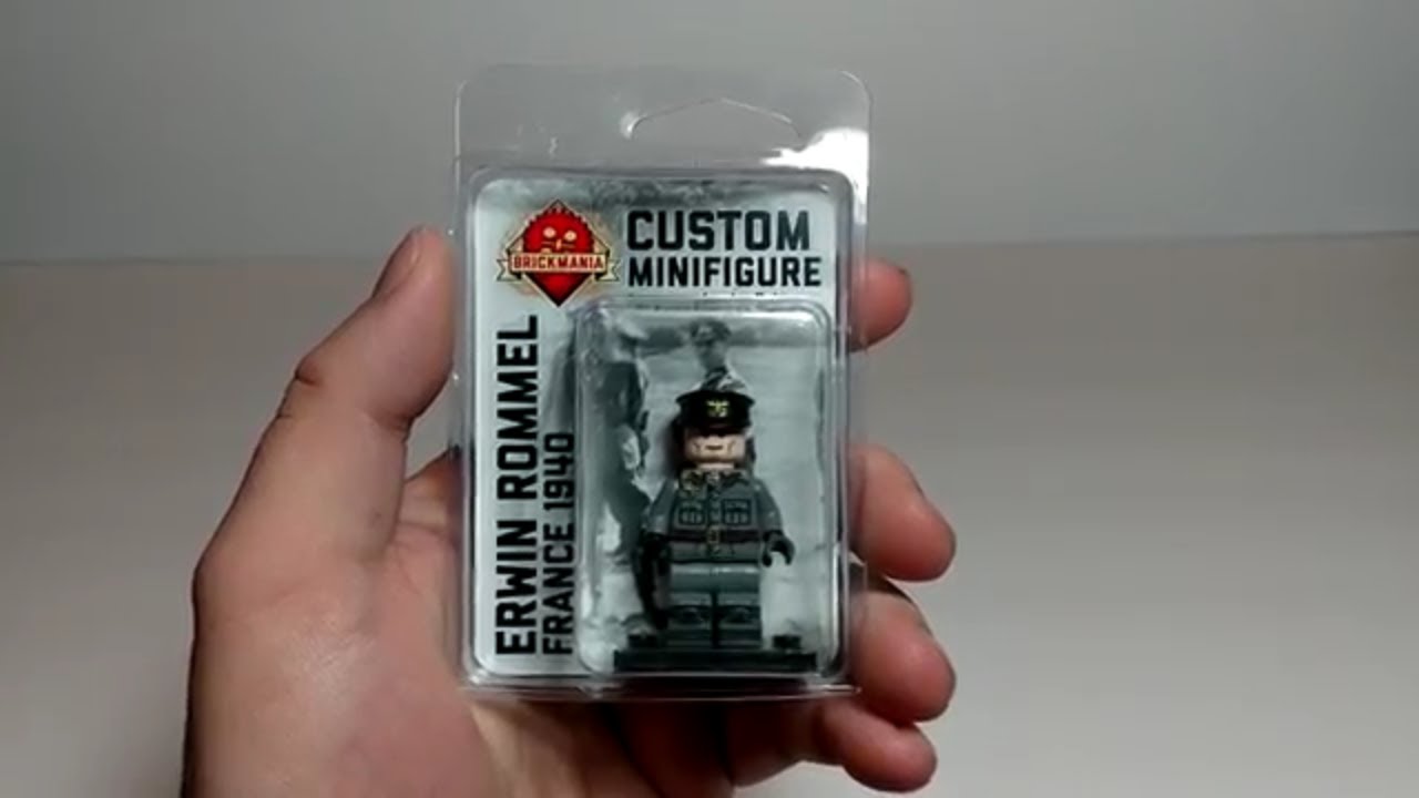 Brickmaina Erwin Rommel In Staff Car + Delta Force Add-On Pack On ...