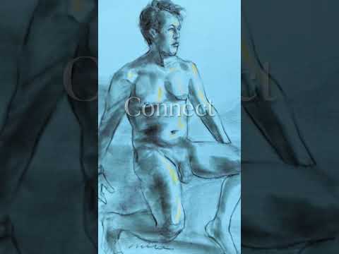 Figurative Art - See How Art Models Collaborate with the Artist #shorts