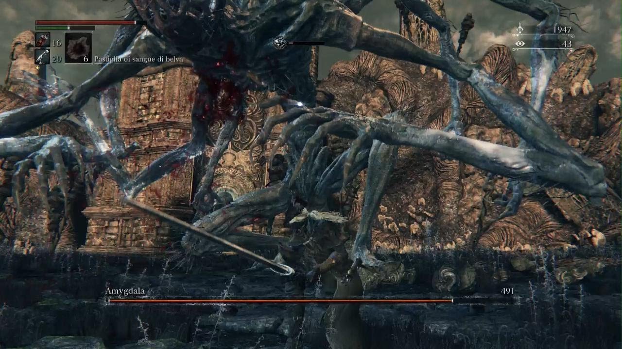 Bloodborne: Amygdala Boss Fight - YouTube