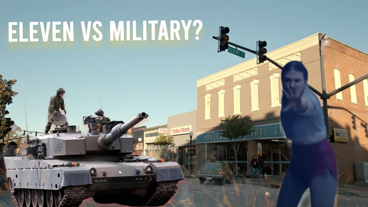 New Military Shootout Scene from Set of Stranger Things Season 5 - YouTube