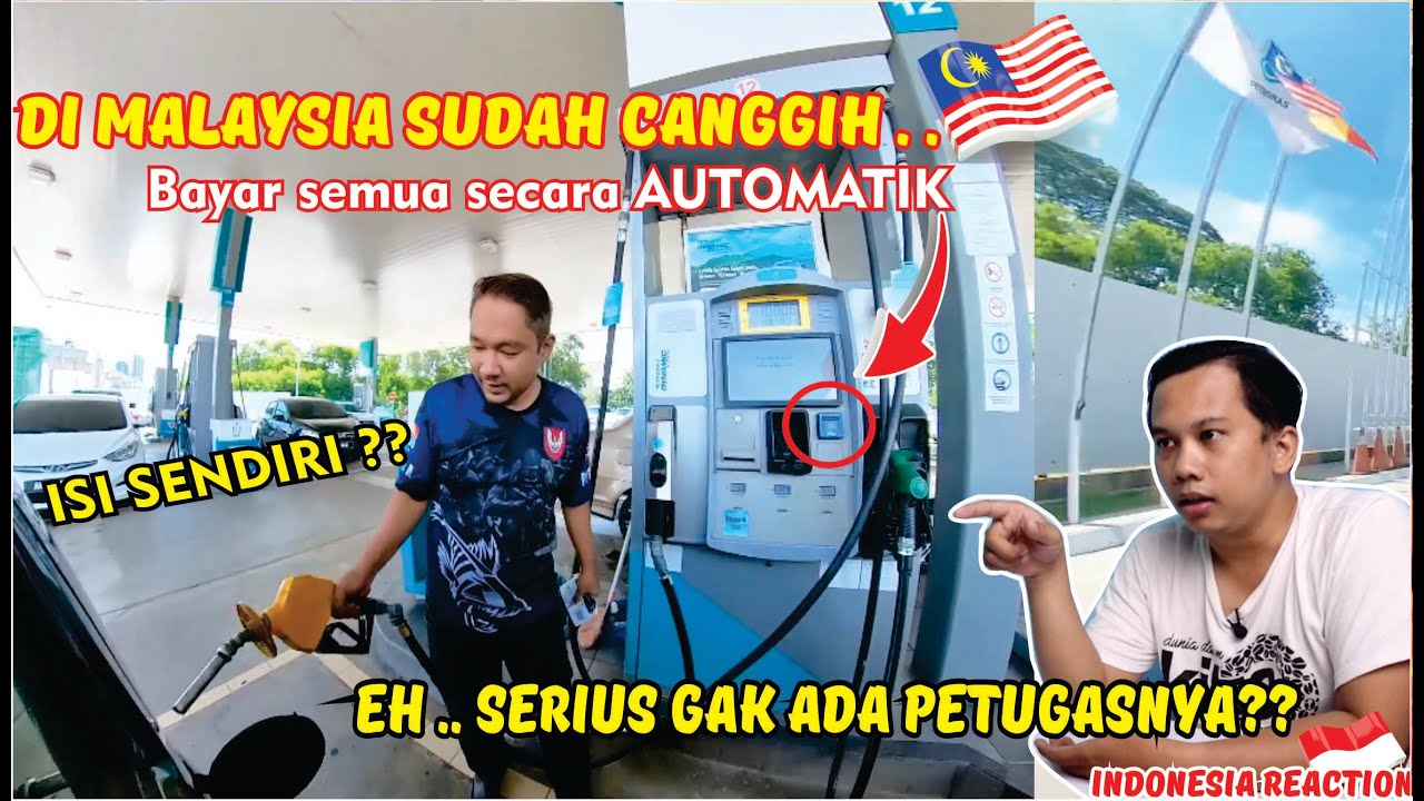 SAYA BARU TAHU, TERNYATA SEPERTI INI STESEN MINYAK /POM BENSIN DI ...