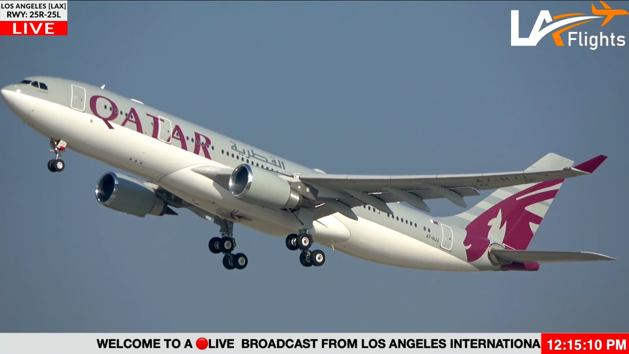 🔴LIVE @ Los Angeles International Airport | LAX Plane Spotting - YouTube