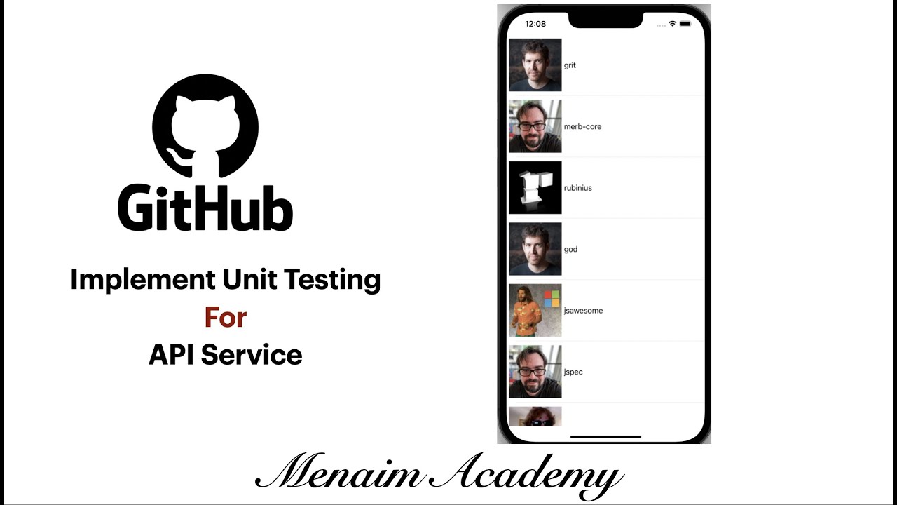 Implement Unit Testing On Api Service In Github Project Swift Youtube 7285