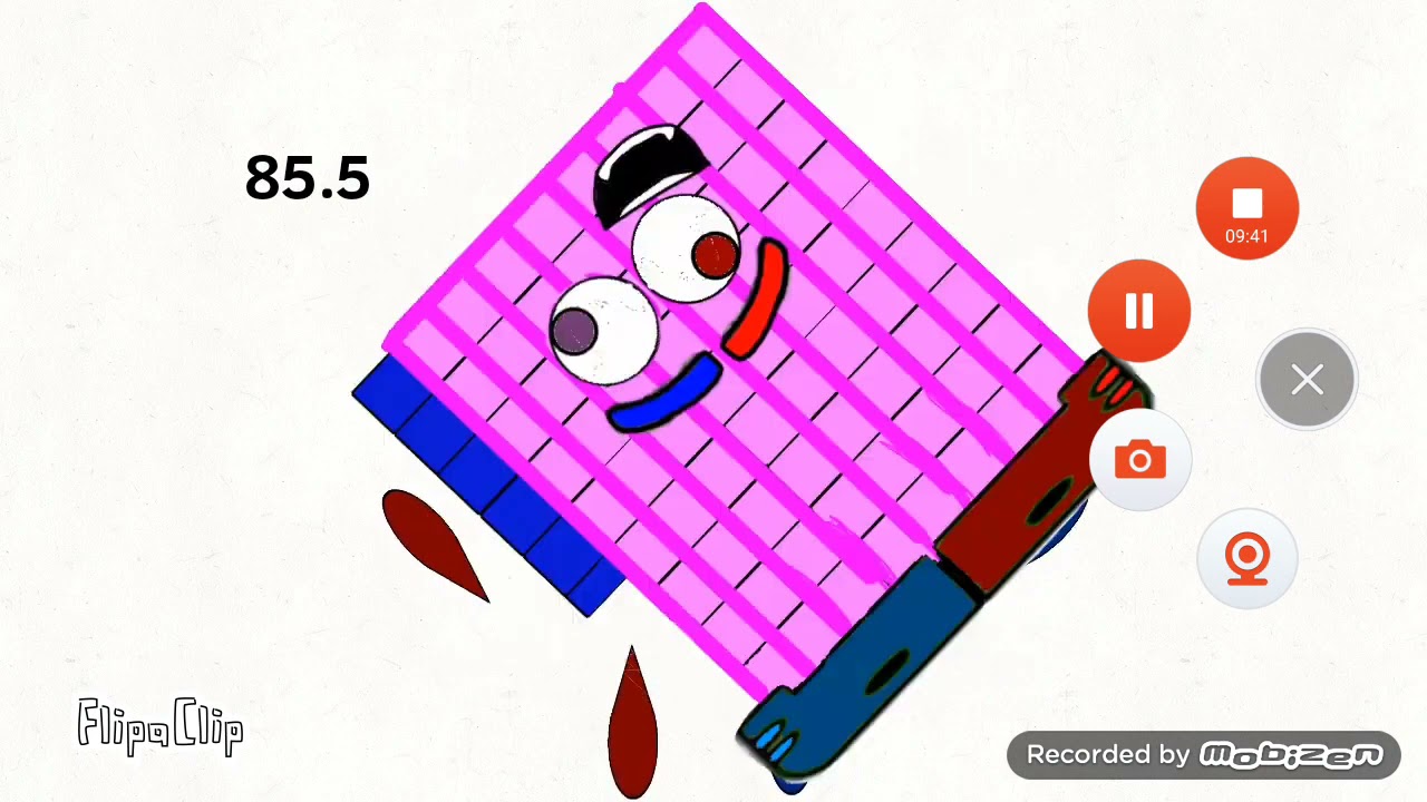 Number blocks band 0.5s 0.5 to 200.5 for 55 - YouTube