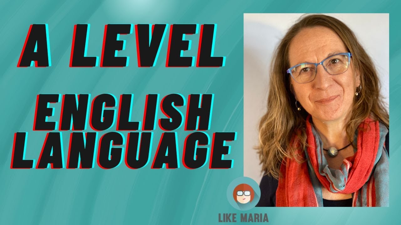 English Language A Level - explained! - YouTube