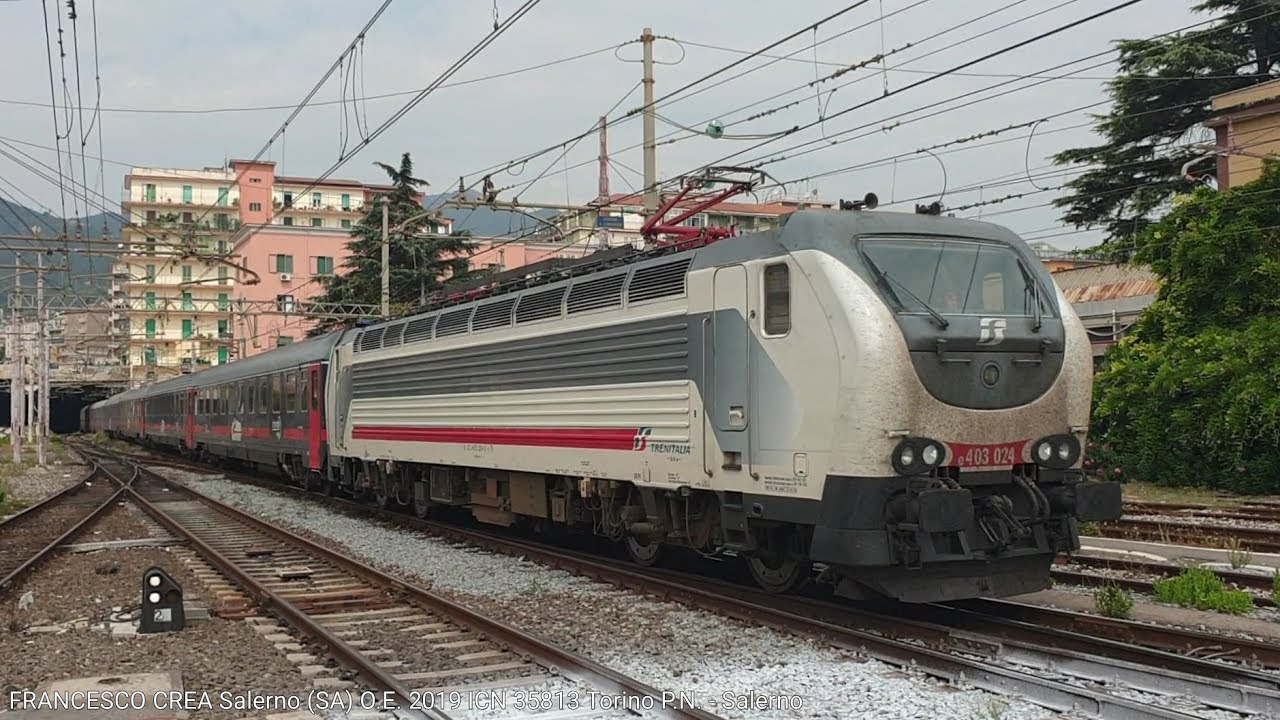 ICN 35813 (ICN 797) Torino Porta Nuova - Salerno - YouTube