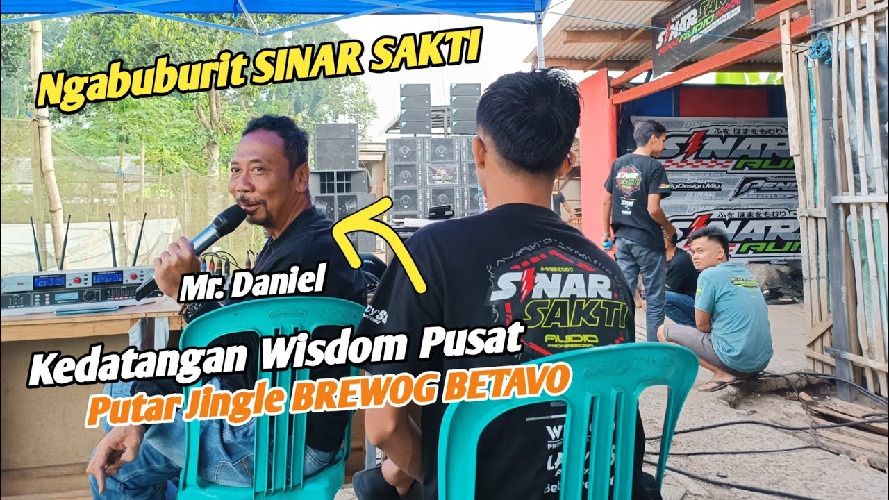 Ngabuburit SINAR SAKTI , kedatangan Pak Daniel Wisdom Pusat.. Putar Jingle BREWOG BETAVO - YouTube