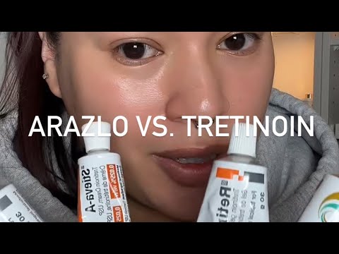 Arazlo vs. Tretinoin Texture - YouTube