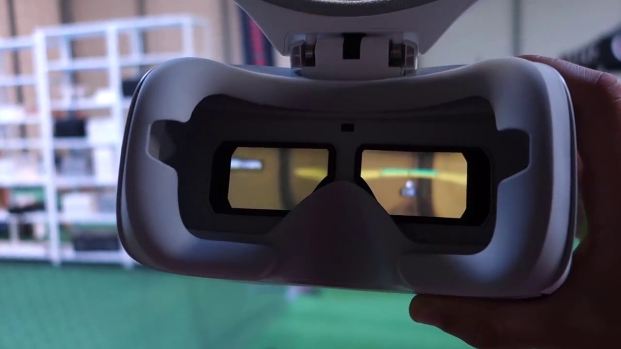 DJI Goggles : test, présentation et navigation dans les menus - YouTube